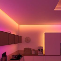 PHILIPS Hue Flux Ultra Bright Gradient Indoor Lightstrip Lichtband, LED, 8721103088413,