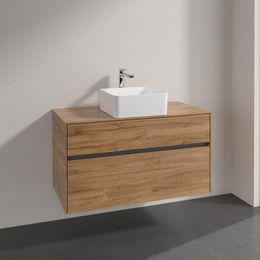Villeroy & Boch Villeroy & Boch Embrace Schrank mit Waschtisch, 2 Ausz&uuml;ge, 5A5938RW+A95600RH,