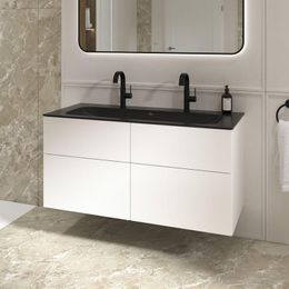 Villeroy & Boch Villeroy & Boch Somera Schrank mit Doppelwaschtisch, 2 Ausz&uuml;ge, 5A73C1R7+B80700VF,