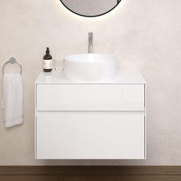 Villeroy & Boch Villeroy & Boch Embrace Schrank mit Waschtisch, 2 Ausz&uuml;ge, 5A5840RW+A95500DH,