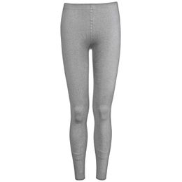 Rogo Damen Leggings mit Dehnbund, grau-meliert, Gr&ouml;&szlig;e 36/38