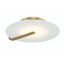 Elstead Lighting Nuvola Wand-/Deckenleuchte, LED, QN-NUVOLA-F-M-BG,