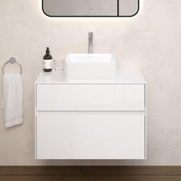 Villeroy & Boch Villeroy & Boch Embrace Schrank mit Waschtisch, 2 Ausz&uuml;ge, 5A5938RW+A95500DH,