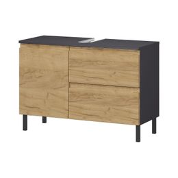 Tchibo - Waschbeckenunterschrank &raquo;Salinas&laquo; - 80x34x56cm - braun - Holz
