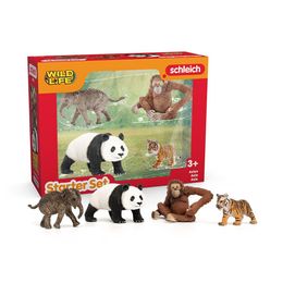Tchibo - Schleich Starterset Wild Life Asien - mehrfarbig