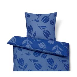 Tchibo - Renforc&eacute;-Bettw&auml;sche - blau