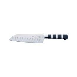 DICK Serie 1905 Santoku Kullenschliff, 18cm, Messer schwarz/silber