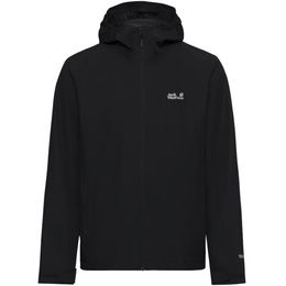 Jack Wolfskin Outrovert 2L Herren Outdoorjacke schwarz S - Herrenjacken