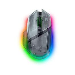 Razer Basilisk V3 Pro 35K - Phantom White Edition, Gaming-Maus wei&szlig;/transparent
