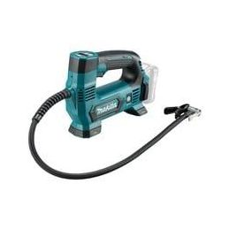 Makita Akku-Kompressor MP100DZ, 12Volt, Luftpumpe blau/schwarz, ohne Akku und Ladeger&auml;t, bis max. 8,3 bar