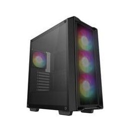 DEEPCOOL CC560 MESH V2, Tower-Geh&auml;use schwarz, Tempered Glass