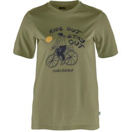 Fj&auml;llr&auml;ven Fj&auml;llr&auml;ven Hoja Iv&auml;g Damen Kurzarmshirt gr&uuml;n M - Damenshirts, -blusen & -pullover