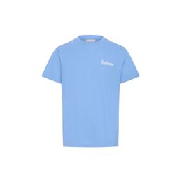 !Solid Rundhalsshirt SOLID "Rundhalsshirt SDTyrese", Herren, Gr. M, blau (blau bonnet), Obermaterial: 100% Baumwolle CO., Shirts Rundhalsshirt