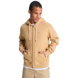 Hoodie Quiksilver "Salt Water", Herren, Gr. XL, khaki, Obermaterial: 55% Walkfrottier, 25% Walkfrottier, 20% Microfaser;, Sweatshirts Hoodie