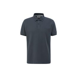 Poloshirt s.Oliver "Poloshirt Basic Poloshirt 1er Pack", Herren, Gr. L, grau (dunkelgrau), Obermaterial: 100% Baumwolle CO., Shirts Poloshirt