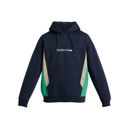 Kapuzensweatshirt Quiksilver "Clicker", Herren, Gr. L, schwarz navy, Obermaterial: 45% Walkfrottier, 40% Walkfrottier, 15% Microfaser;, Sweatshirts Kapuzensweatshirt