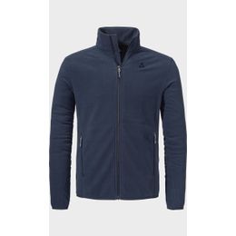 Sch&ouml;ffel Fleecejacke SCH&Ouml;FFEL "Fleece Jk Style Ash MNS", Herren, Gr. 58, 8820, blau, Oberstoff: 100% Polyester, regular fit, hoch geschlossener Ausschnitt, Jacken Fleecejacke