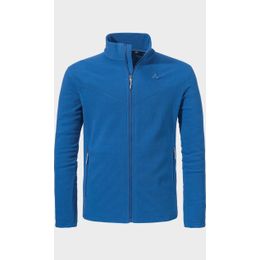 Sch&ouml;ffel Fleecejacke SCH&Ouml;FFEL "Fleece Jk Style Qutang MNS", Herren, Gr. 54, blau (8405, blau), Oberstoff: 100% Polyester, regular fit, hoch geschlossener Ausschnitt, Jacken Fleecejacke