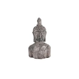 M&ouml;bel Kraft Deko Figur Buddha grau Zement Ma&szlig;e (cm): B: 20,5 H: 38 T: 12.5 &raquo; M&ouml;bel Kraft