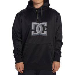 Fleecepullover DC Shoes "Snowstar", Herren, Gr. S, schwarz, Obermaterial: 100% Microfaser;, Sweatshirts Fleecepullover