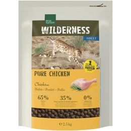REAL NATURE WILDERNESS Trockenfutter Katze, Adult, Pure Chicken 2,5 kg