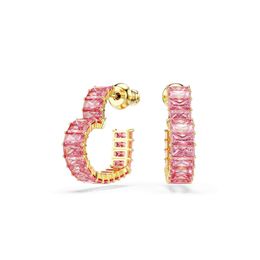 Swarovski Ohrringe 'Matrix' Damen Gr&ouml;&szlig;e One Size gold / rosa