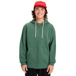 Hoodie Quiksilver "Salt Water", Herren, Gr. M, gr&uuml;n, Obermaterial: 55% Walkfrottier, 25% Walkfrottier, 20% Microfaser;, Sweatshirts Hoodie