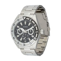 Guess Uhr Herren Gr&ouml;&szlig;e One Size schwarz / silber