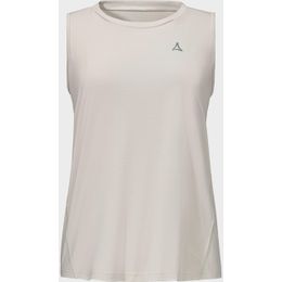 Sch&ouml;ffel Funktionsshirt SCH&Ouml;FFEL "CIRC Top Tauron L", Damen, Gr. 36, beige (9040, natur), Oberstoff: 100% Polyester, Rundhals, Shirts Funktionsshirt