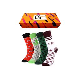 Crea Socks Socken 'Puff' Herren Gr&ouml;&szlig;e 41/46 bunt