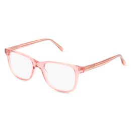 Fielmann BD 578 CL ROBBY Brille Unisex | Fassung: Vollrand, Quadratisch, Pink Transparent