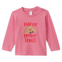 Topomini Baby Langarmshirt mit Fr&uuml;hst&uuml;cks-Print