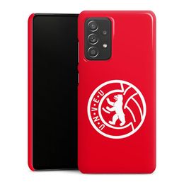 DeinDesign Galaxy A52s 5G Handy Premium Case Smartphone Handyh&uuml;lle Schutzh&uuml;lle gl&auml;nzend Official Licensed Product 1. Fc Union Berlin Bear Premium Case