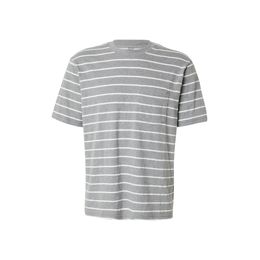 GAP T-Shirt Herren Gr&ouml;&szlig;e M graumeliert / wei&szlig;