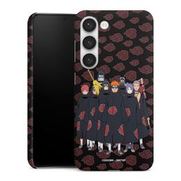 DeinDesign Galaxy S23 Handy Premium Case Smartphone Handyh&uuml;lle Schutzh&uuml;lle matt Akatsuki Naruto Shippuden Official Licensed Product Premium Case