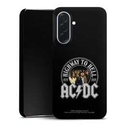 DeinDesign Galaxy A36 5G Handy Premium Case Smartphone Handyh&uuml;lle Schutzh&uuml;lle matt Acdc Official Licensed Product Rock Premium Case