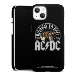 DeinDesign iPhone 13 Handy Premium Case Smartphone Handyh&uuml;lle Schutzh&uuml;lle matt Acdc Official Licensed Product Rock Premium Case