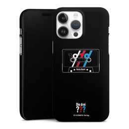 DeinDesign iPhone 14 Pro Max Handy Premium Case Smartphone Handyh&uuml;lle Schutzh&uuml;lle matt Official Licensed Product Die Drei ??? Cassette Premium Case