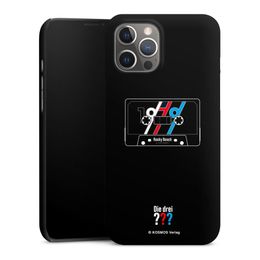 DeinDesign iPhone 12 Pro Max Handy Premium Case Smartphone Handyh&uuml;lle Schutzh&uuml;lle matt Official Licensed Product Die Drei ??? Cassette Premium Case