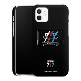 DeinDesign iPhone 12 mini Handy Premium Case Smartphone Handyh&uuml;lle Schutzh&uuml;lle matt Official Licensed Product Die Drei ??? Cassette Premium Case
