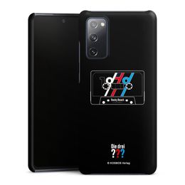 DeinDesign Galaxy S20 FE Handy Premium Case Smartphone Handyh&uuml;lle Schutzh&uuml;lle matt Official Licensed Product Cassette Die Drei ??? Premium Case