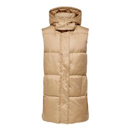 Only Weste 'Demy' Damen Gr&ouml;&szlig;e XL beige