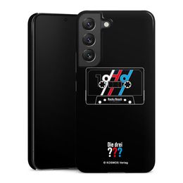 DeinDesign Galaxy S22 Handy Premium Case Smartphone Handyh&uuml;lle Schutzh&uuml;lle gl&auml;nzend Official Licensed Product Die Drei ??? Cassette Premium Case