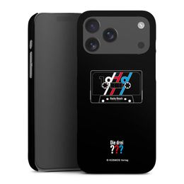 DeinDesign iPhone 17 Pro Max Handy Premium Case Smartphone Handyh&uuml;lle Schutzh&uuml;lle gl&auml;nzend Official Licensed Product Die Drei ??? Cassette Premium Case