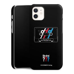 DeinDesign iPhone 12 mini Handy Premium Case Smartphone Handyh&uuml;lle Schutzh&uuml;lle gl&auml;nzend Official Licensed Product Die Drei ??? Cassette Premium Case