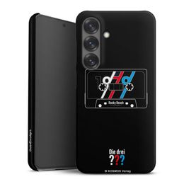 DeinDesign Galaxy S25 Handy Premium Case Smartphone Handyh&uuml;lle Schutzh&uuml;lle matt Official Licensed Product Die Drei ??? Cassette Premium Case