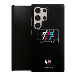 DeinDesign Galaxy S24 Ultra Handy Premium Case Smartphone Handyh&uuml;lle Schutzh&uuml;lle gl&auml;nzend Official Licensed Product Die Drei ??? Cassette Premium Case