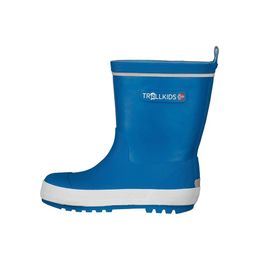 Trollkids Gummistiefel "Lysefjord" in Blau - 39% | Gr&ouml;&szlig;e 25 | Kinder-outdoor-sport-schuhe