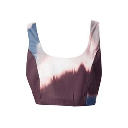 Trendyol Top Damen Gr&ouml;&szlig;e L rauchblau / aubergine / puder