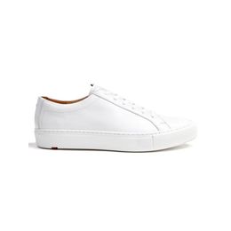 Lloyd Leder-Sneakers "Abel" in Wei&szlig; - 50% | Gr&ouml;&szlig;e 42,5 | Herrensneakers